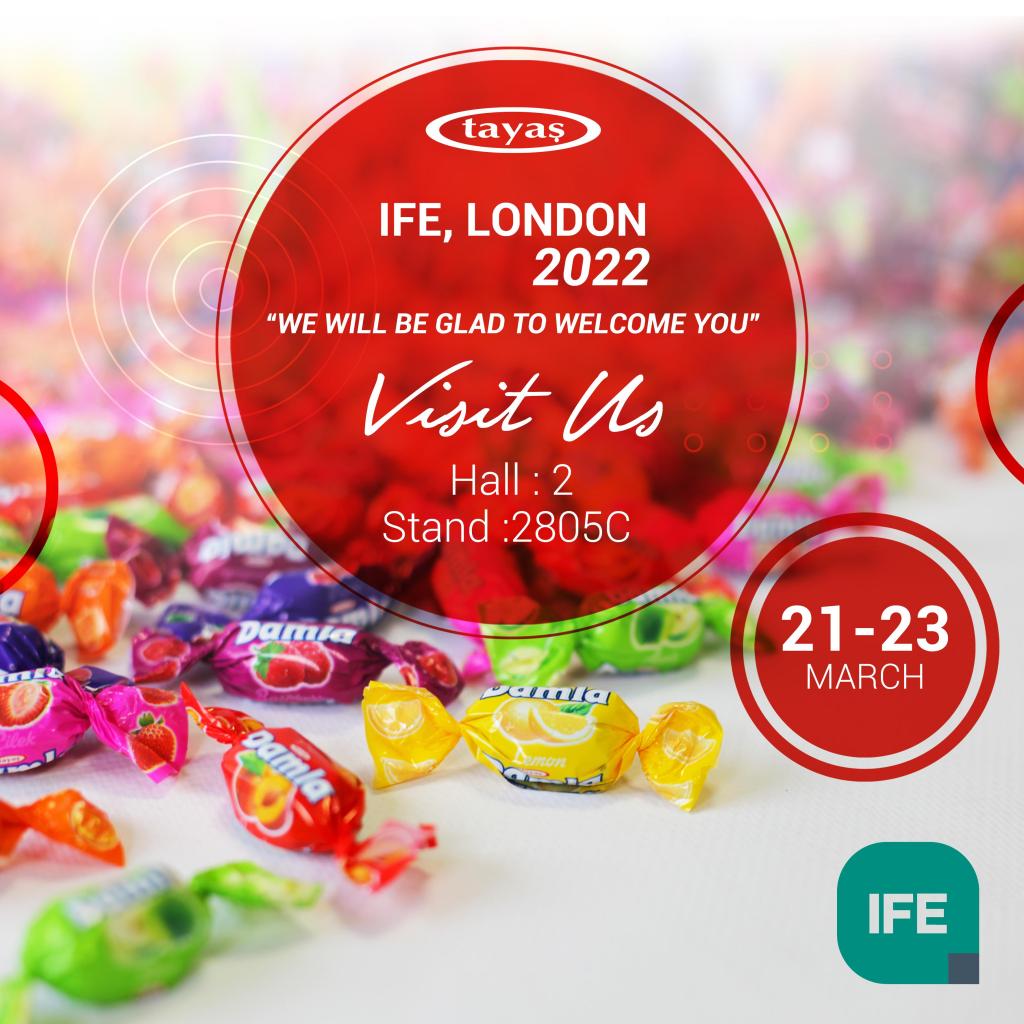 IFE, LONDON 2022 – İNGİLTERE - Tayaş Gıda